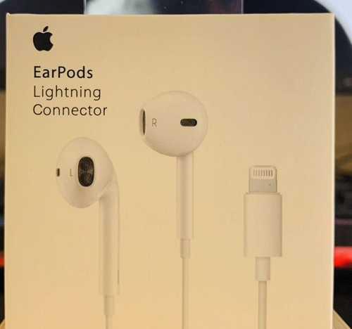 Наушники apple earpods lightning