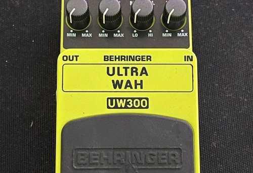 Гитарная педаль behringer ultra wah