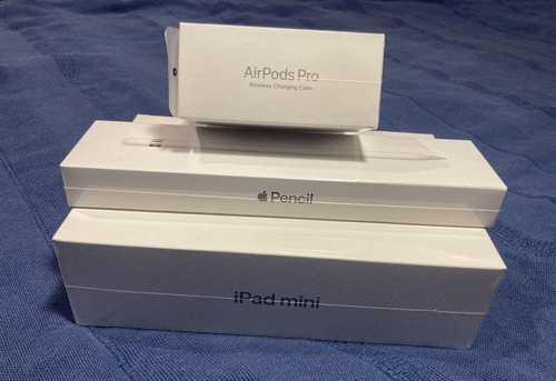 iPad mini Cellular 256гб Airpods Pro Apple Pencil