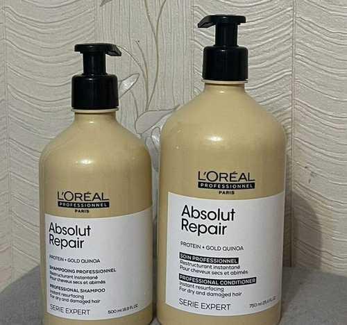 Шампунь / кондиционер loreal absolut repair