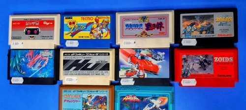 Картриджи Famicom Б/У в ассортименте