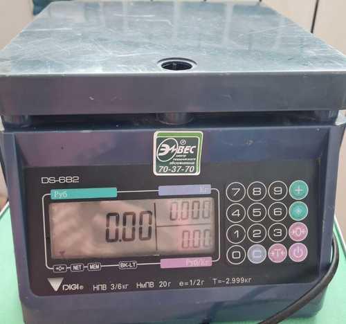 Весы digi DS-682 япония
