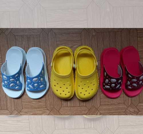 Шлепки crocs Кроксы детские 27-28 размер