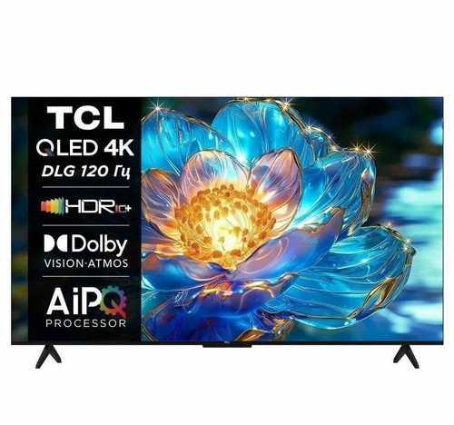 Телевизор qled TCL 65" 65T7B 4K Ultra HD, SMART черный