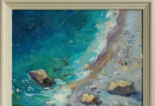 Картина маслом на холсте Море Крым