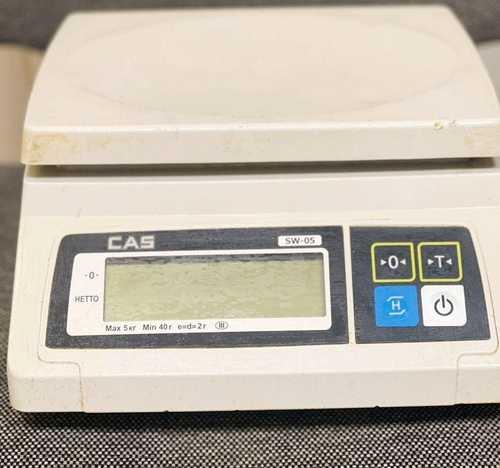 Весы cas sw 05 бу