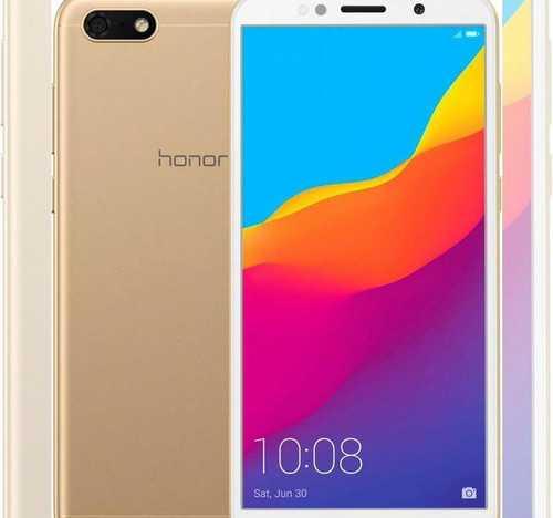 Задняя крышка для Huawei Honor 7A Золото