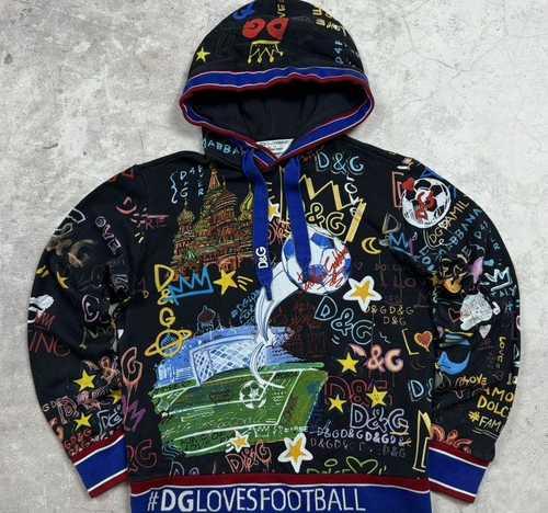 Лимитированное худи Dolce Gabbana loves football