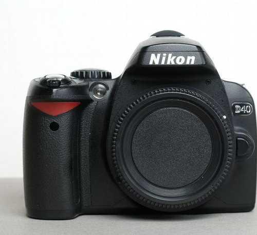 Фотоаппарат Nikon D40 body