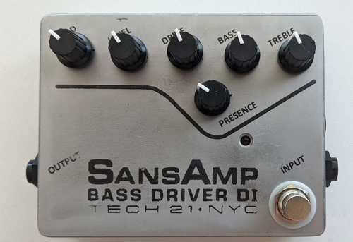 Басовый преамп SansAmp Bass Driver DI