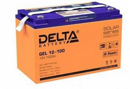Аккумулятор Delta GEL 12-100