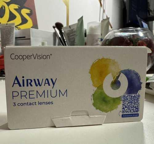 Линзы для глаз Airway Premium пара -2.5