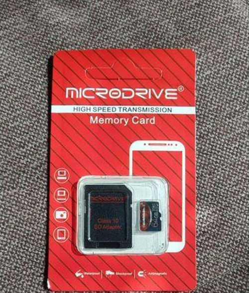 Карта памяти microdrive 64 гб