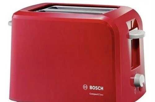 Тостер Bosch tat3a014, красный