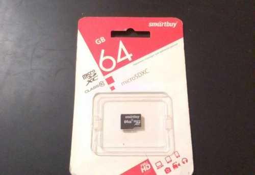 Карта памяти Smartbuy MicroSD
