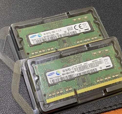 Оперативная память DDR 3l 4gb Samsung SO-dimm