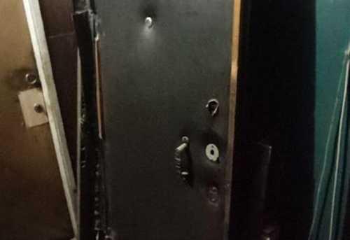 Дверь входная металлическая с рамкой