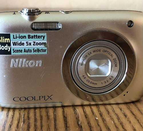 Компактный фотоаппарат nikon coolpix S2600