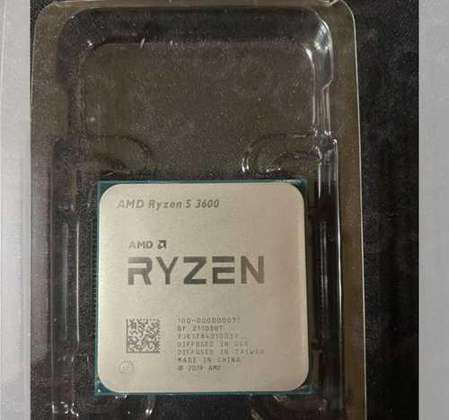 Процессор amd Ryzen 5 3600