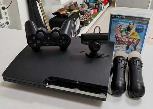 Игровая приставка Sony PlayStation 3 Slim 160 гб