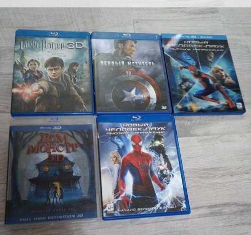 3D blu ray диски