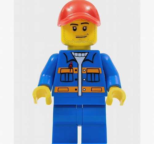 Минифигурка Lego Blue Jacket with Pockets and Ora