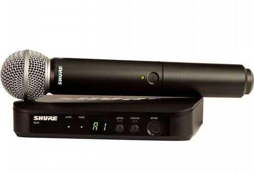 Микрофон Shure BLX24/SM58, черный BLX24E/SM58