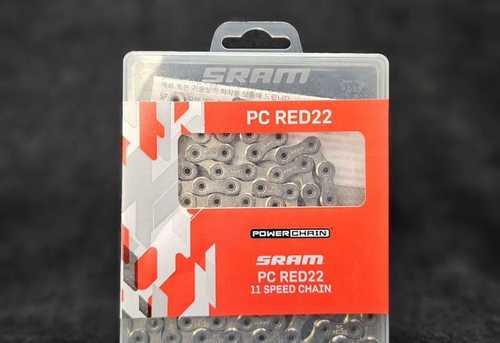 Цепь sram PC-RED22, 11 ск., HollowPin (полые пины)