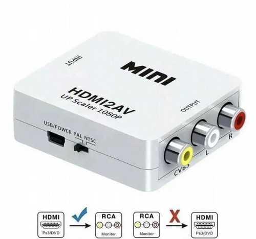 Конвертер hdmi-av