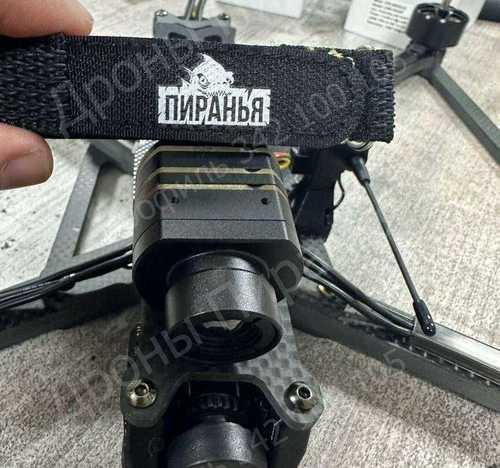 Квaдpoкоптeр fpv рiranha 10 дюймов