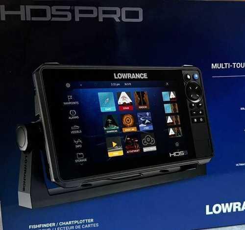 Эхолот Lowrance HDS Pro 9 с датчиком 3 в 1 HD