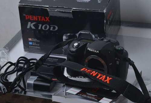 Pentax K10D body full box