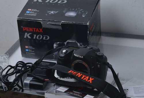 Pentax K10D body full box