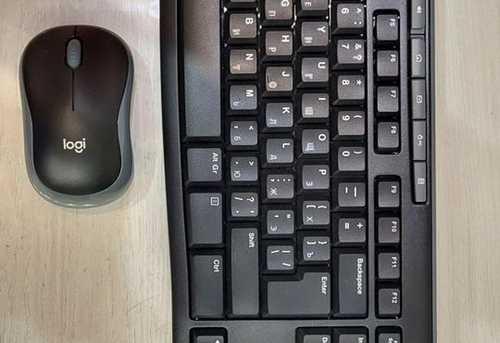 Продам беспроводные клавиатура+мышь Logitech K270