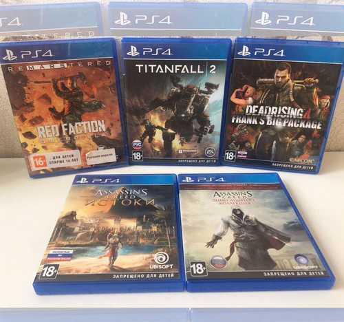 PS4 Titan Fall/ Assasin/ Dead Rising/ Red Faction