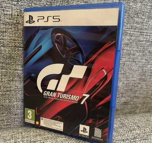 Игра gran turismo 7 ps5 диск