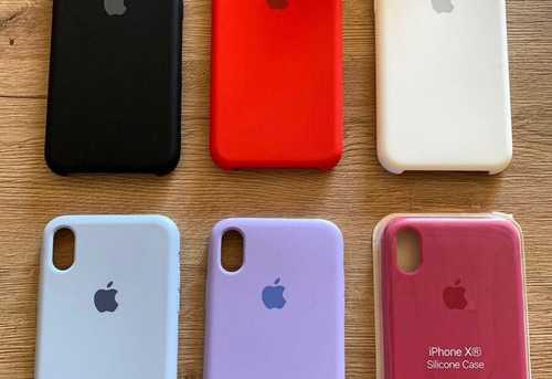 Чехол на iPhone Xr Silicone Case разные цвета