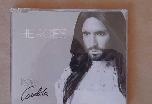CD диск Heroes сингл Австрия Евровидение