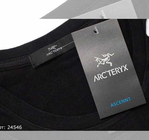 Arcteryx half футболка Чёрная