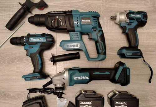 Аккумуляторный набор makita 4 в 1