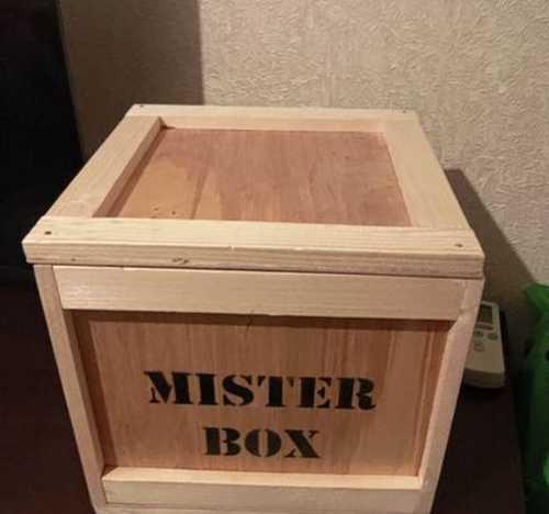 Подарочная деревянная коробка из дерева Mister Box