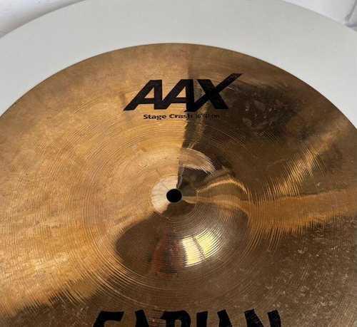 Тарелка crash sabian aax