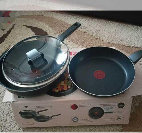 Набор сковородок tefal