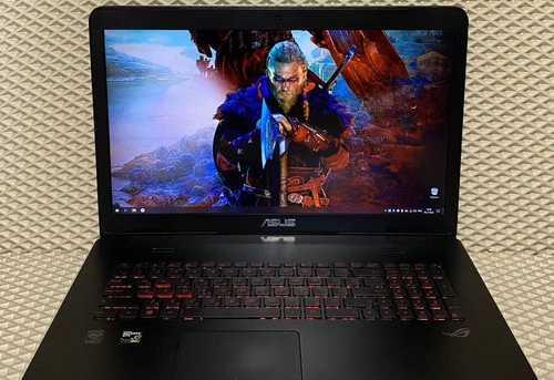 Asus Rog*17.3FHD ips*i7*16Gb*GTX4Gb*SSD