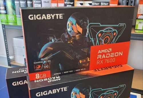 Видеокарта Gigabyte AMD Radeon RX 7600 gaming OC 8
