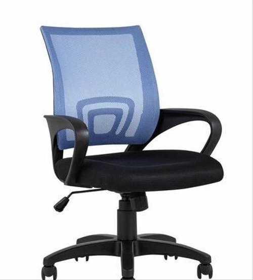 Кресло офисное TopChairs Simple голубой