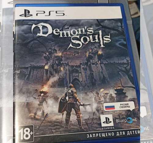 Demons souls ps5 диск