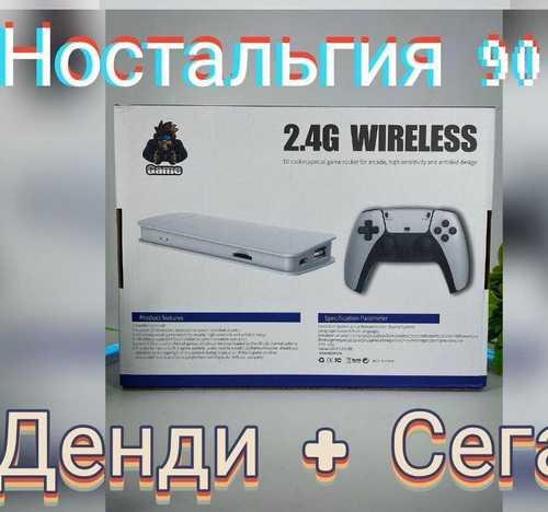 Игровая приставка Game stick Pro 4K(ретро консоль)