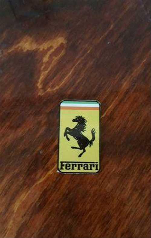 Феррари наклейки метал