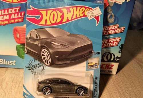 Hot wheels. Tesla Model 3